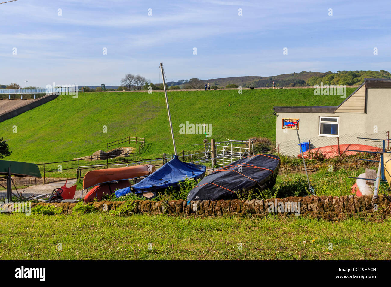Toddbrook Reservoir, Peak District National Park, Derbyshire, England ...