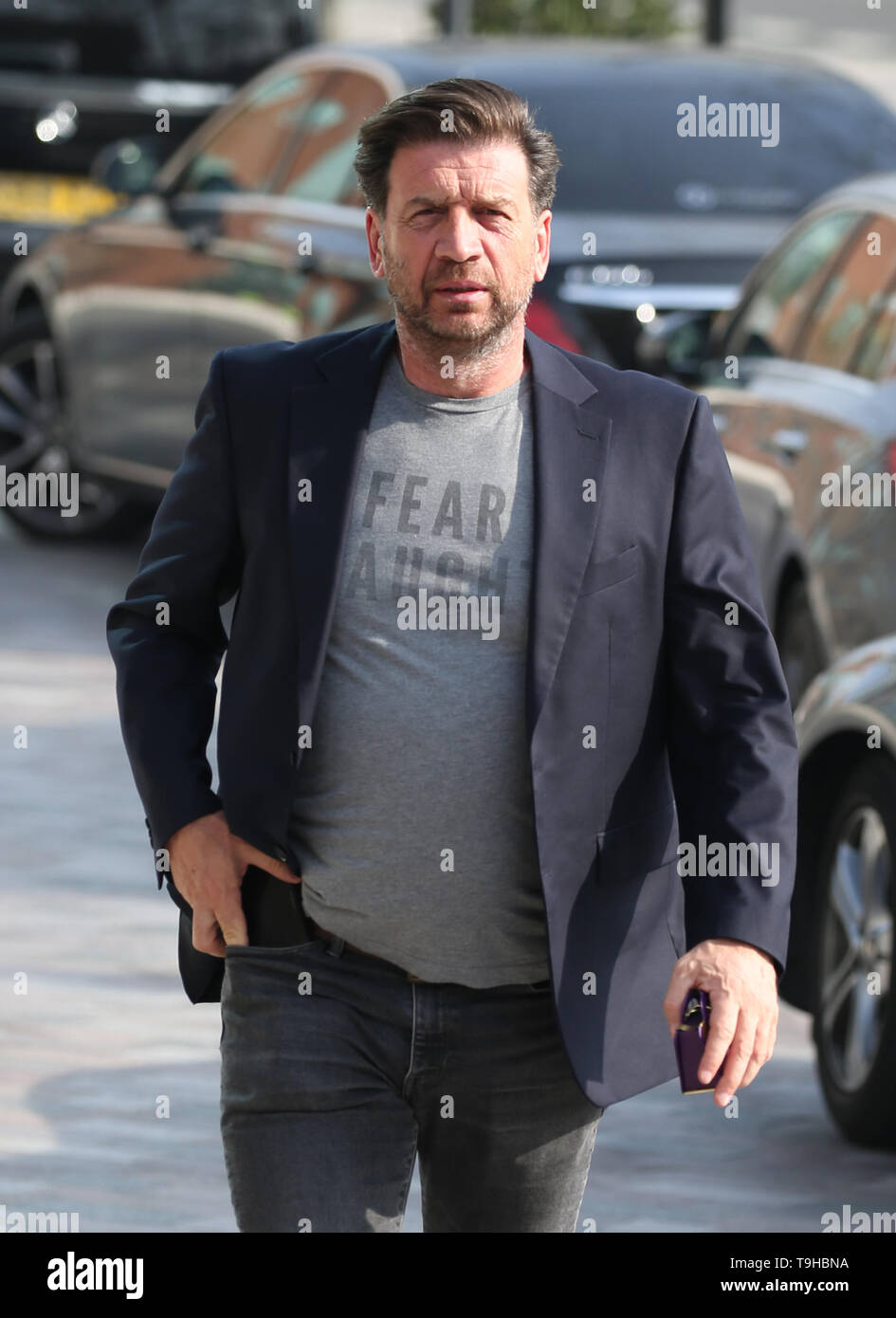 Nick Knowles outside ITV Studios Featuring: Nick Knowles Where: London ...