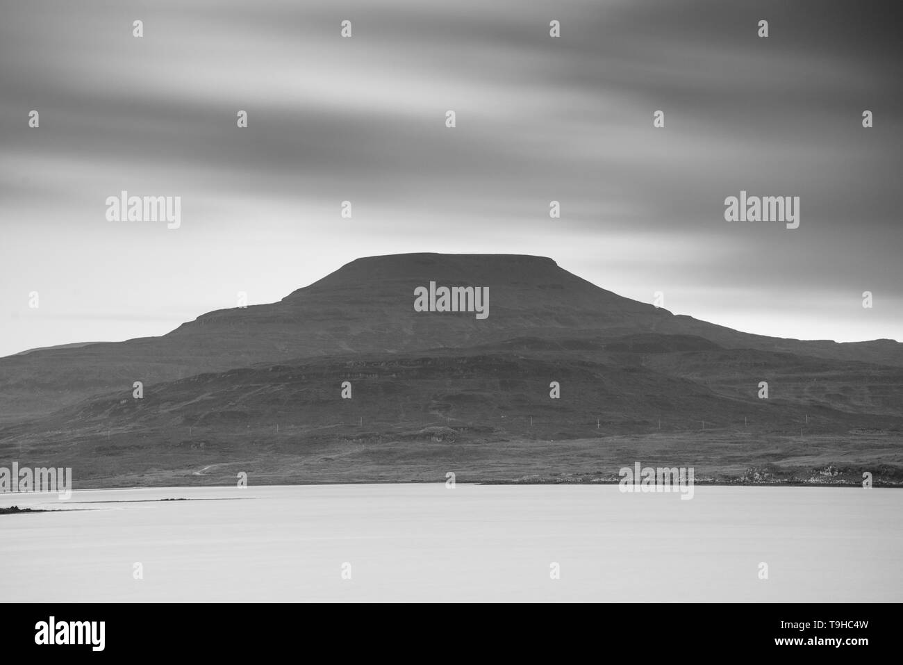 Strong wind nature Black and White Stock Photos & Images - Alamy