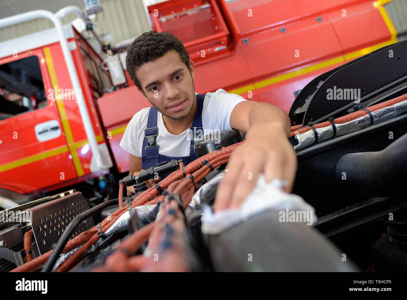 Cleaning radiator hi-res stock photography and images - Alamy