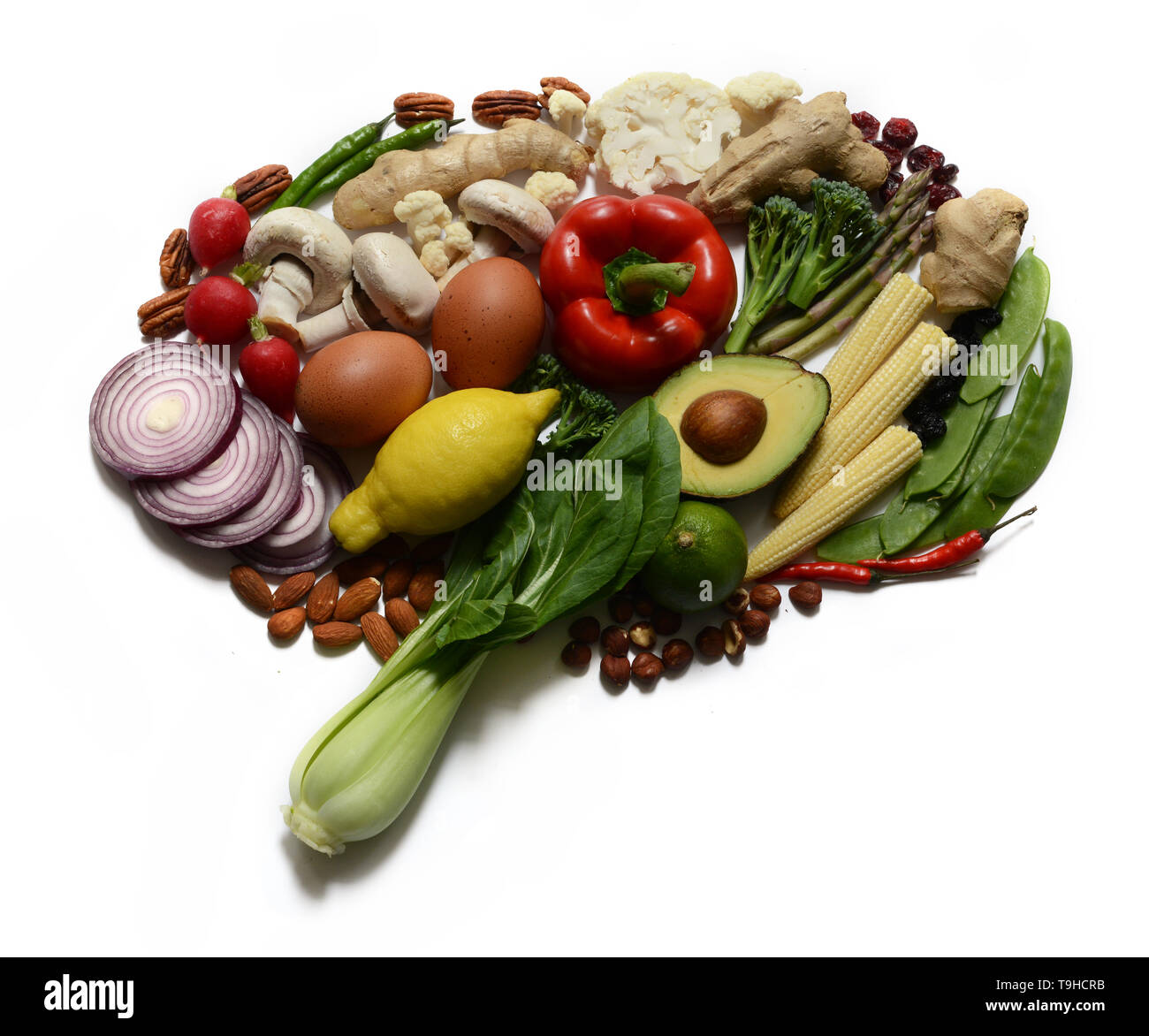 Brain food conceptual hi-res stock photography and images - Alamy