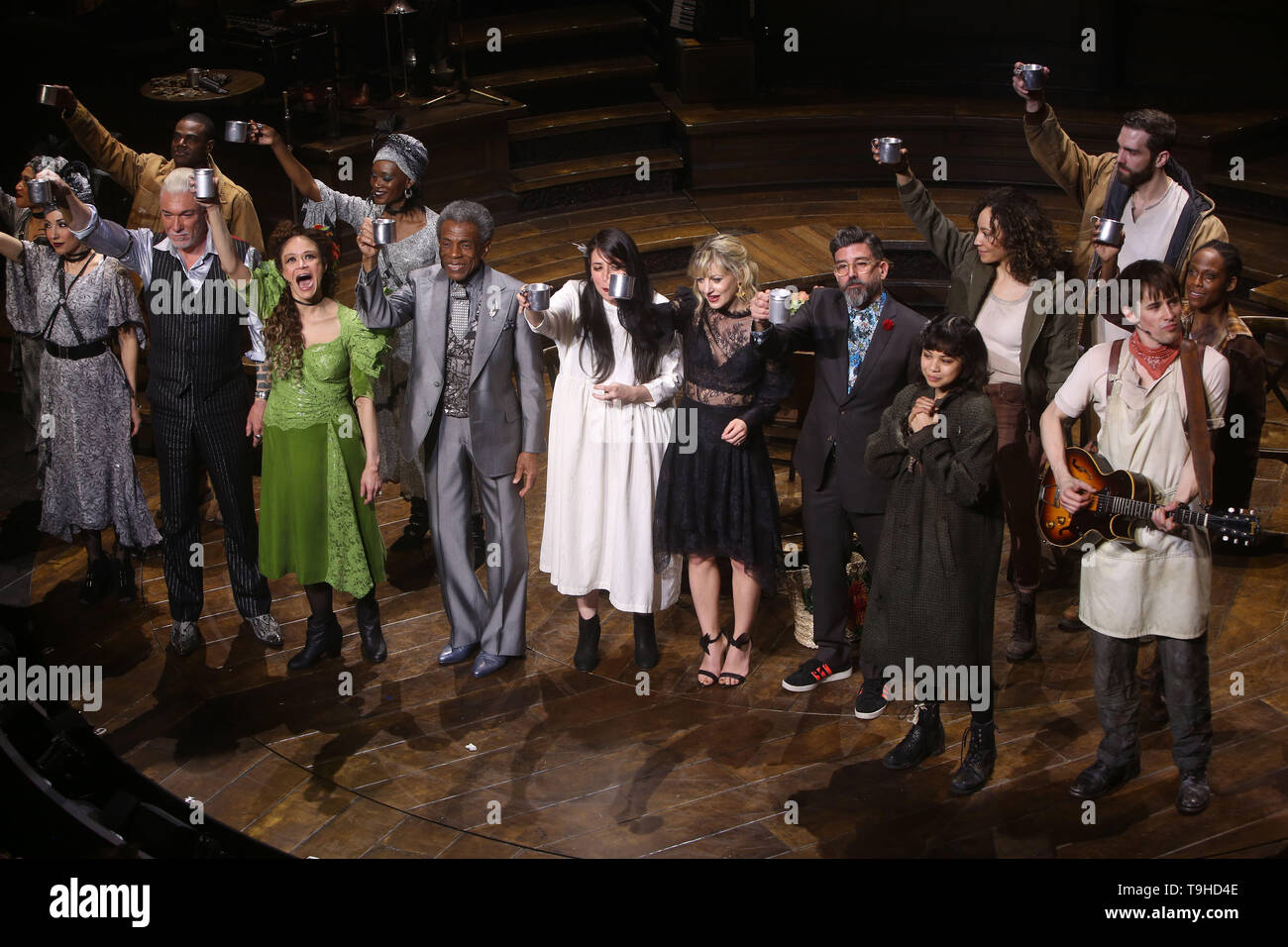 Opening night of Hadestown at the Walter Kerr Theatre - Curtain Call ...