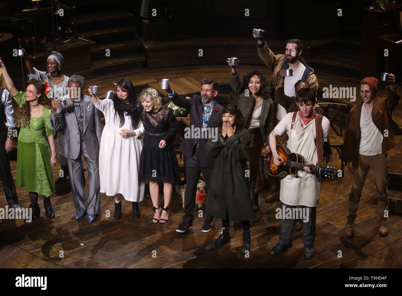 Opening night of Hadestown at the Walter Kerr Theatre - Curtain Call ...