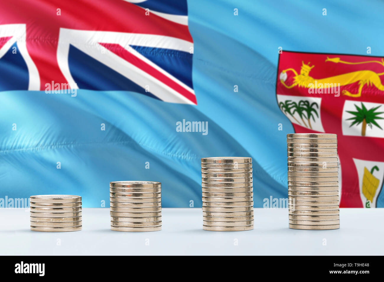 Fiji fijian coin money hi-res stock photography and images - Alamy