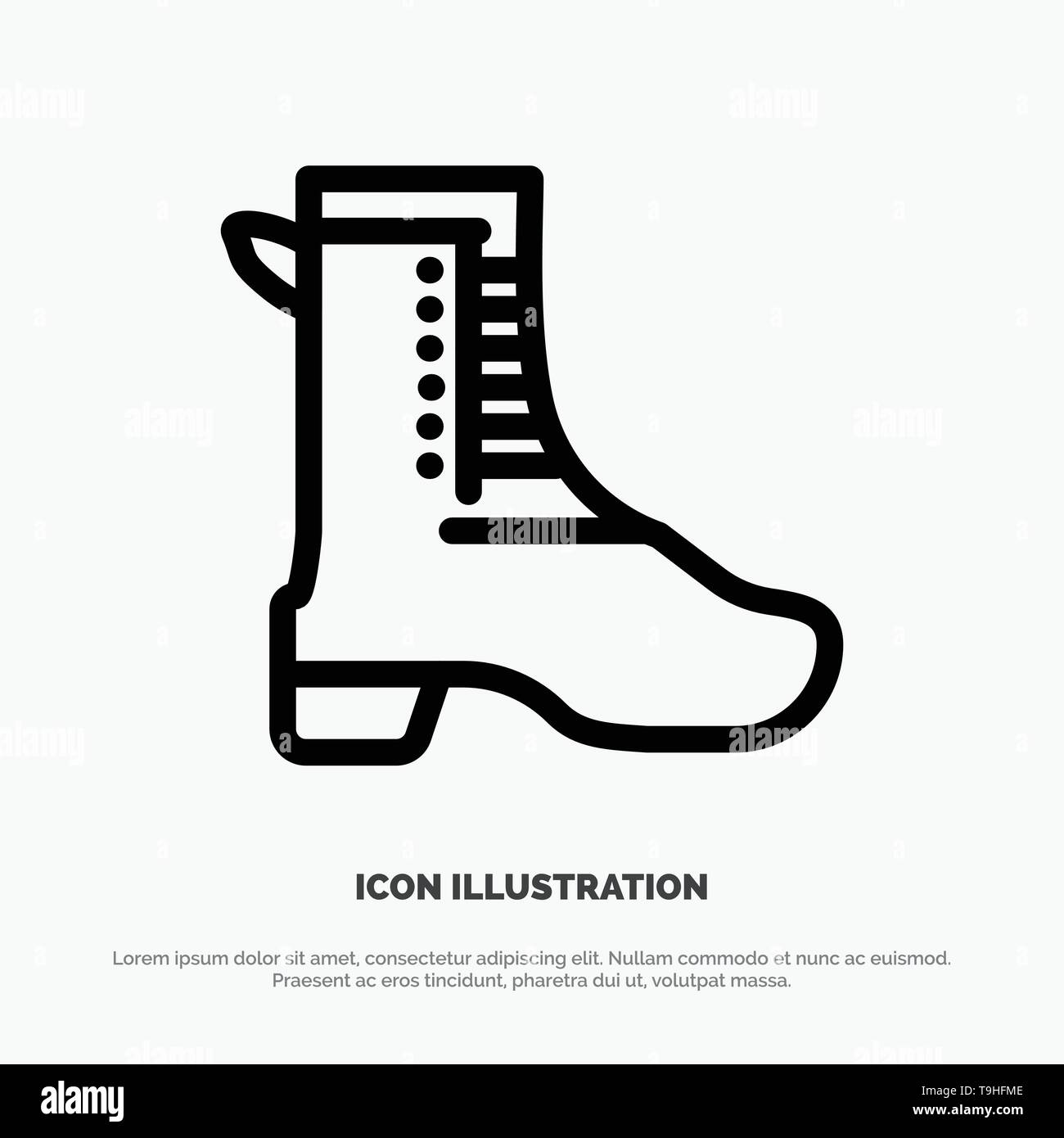 Shoe label Stock Vector Images - Alamy