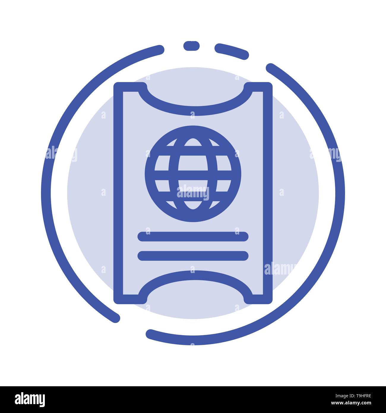 Airport line boarding pass Stock Vector Images - Alamy