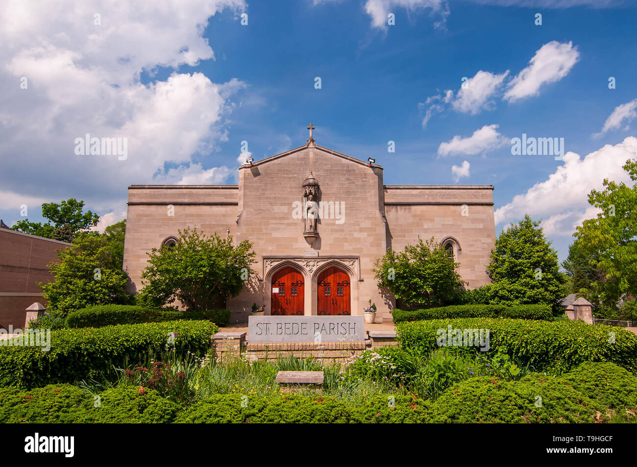 St Bede Catholic Church in the Point Breeze neighborhood in Pittsburgh ...