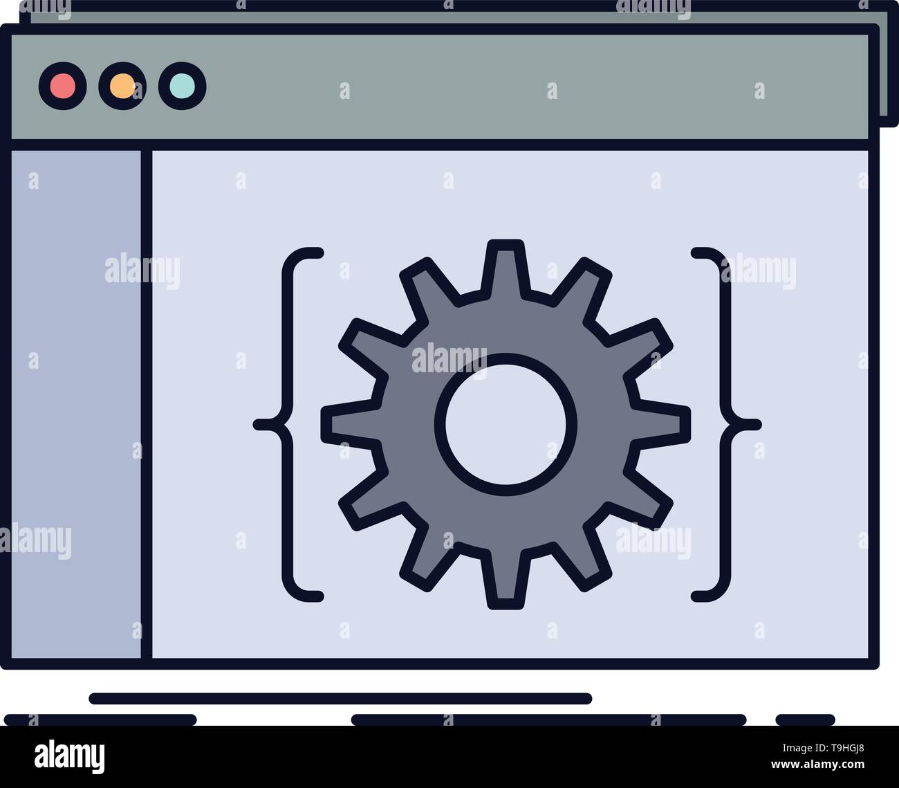 Online developer vector vectors hi-res stock photography and images - Alamy