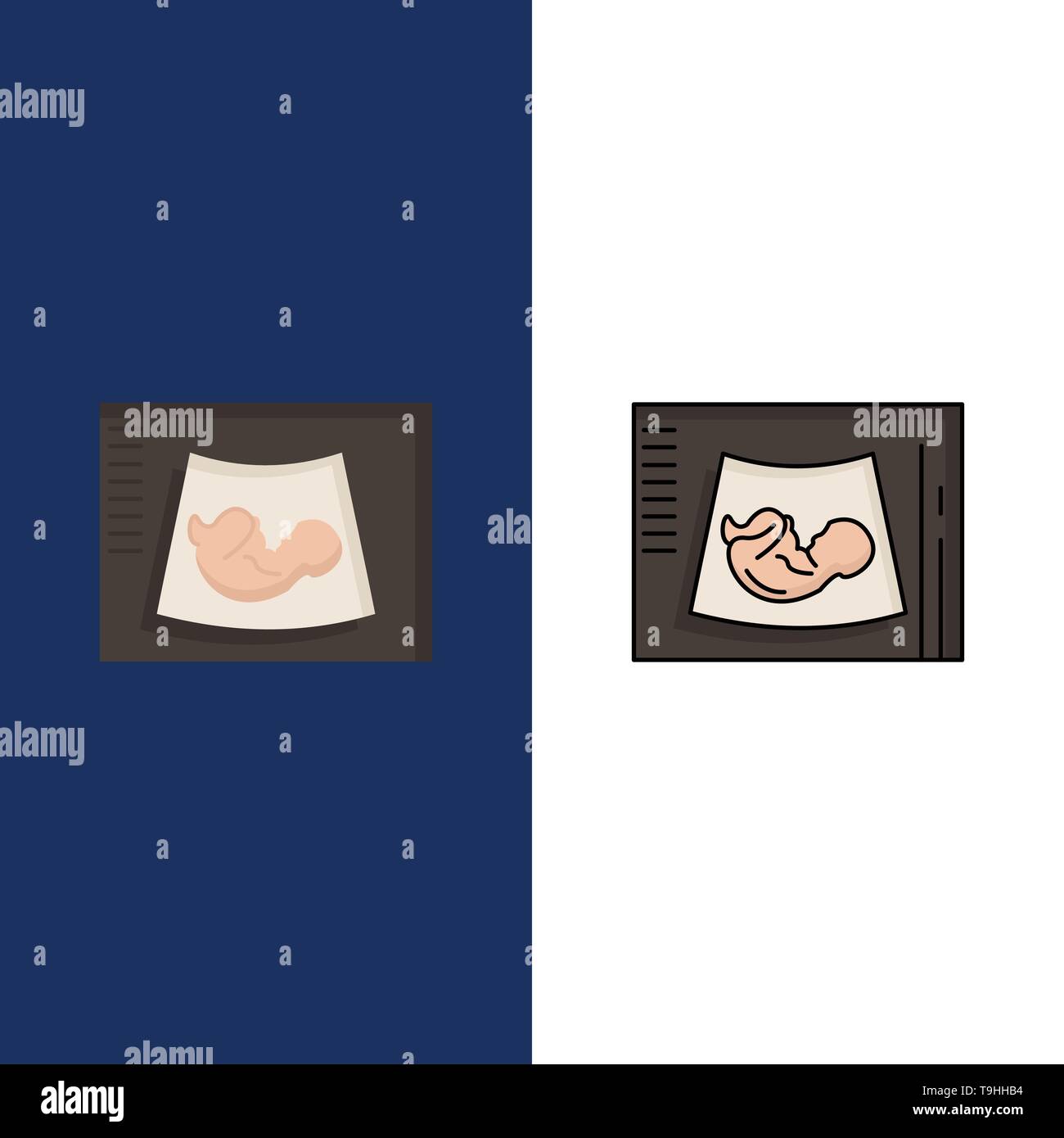 Photo of ultrasound Stock Vector Images - Alamy