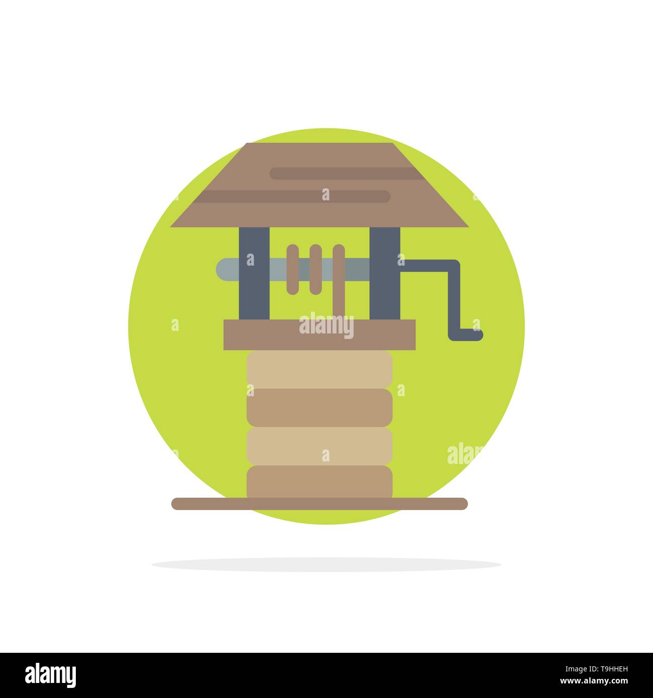 Animals farm circle Stock Vector Images - Alamy