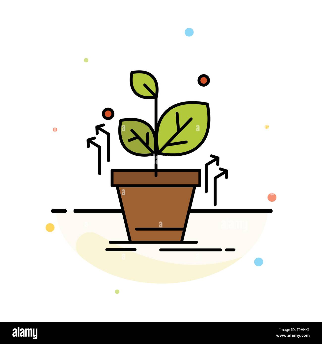 Soil golden color Cut Out Stock Images & Pictures - Alamy