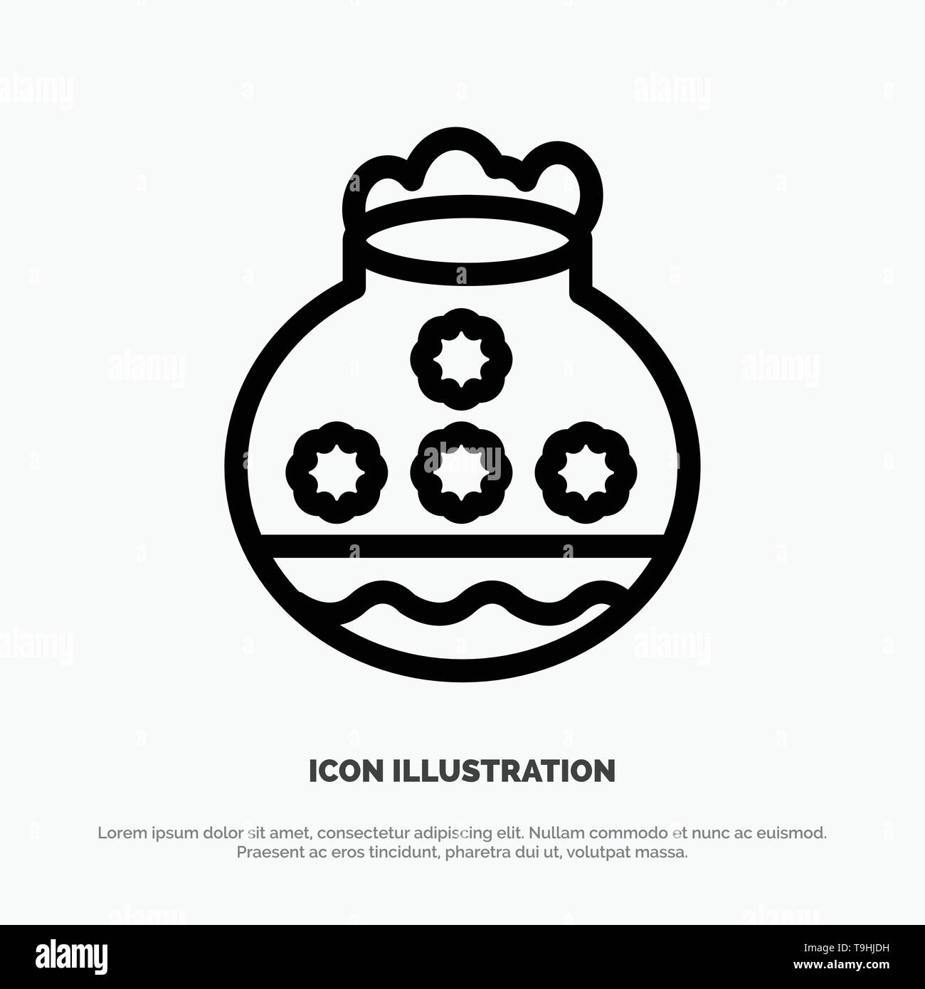 Pot island Stock Vector Images - Alamy