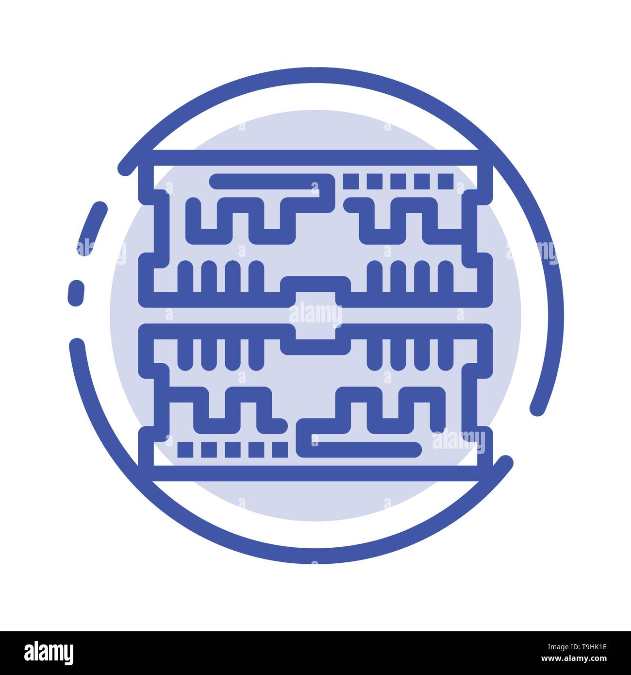 Components of cpu Stock Vector Images - Alamy