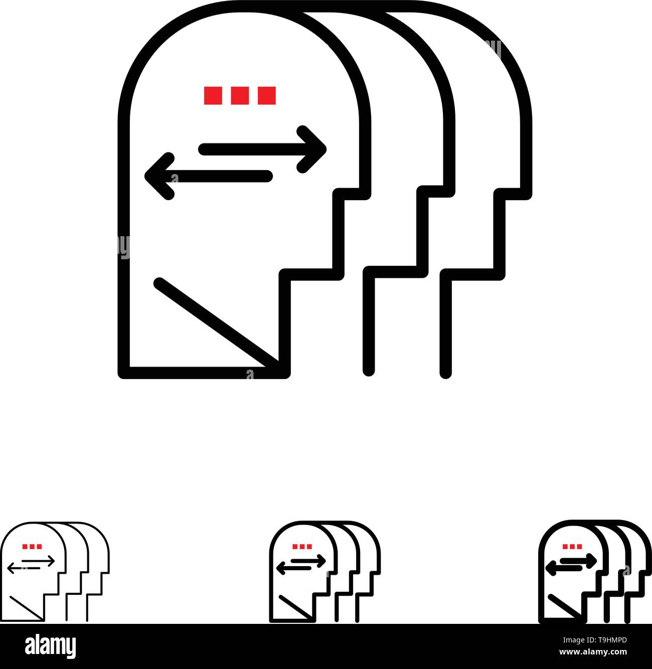 Bold character Stock Vector Images - Alamy