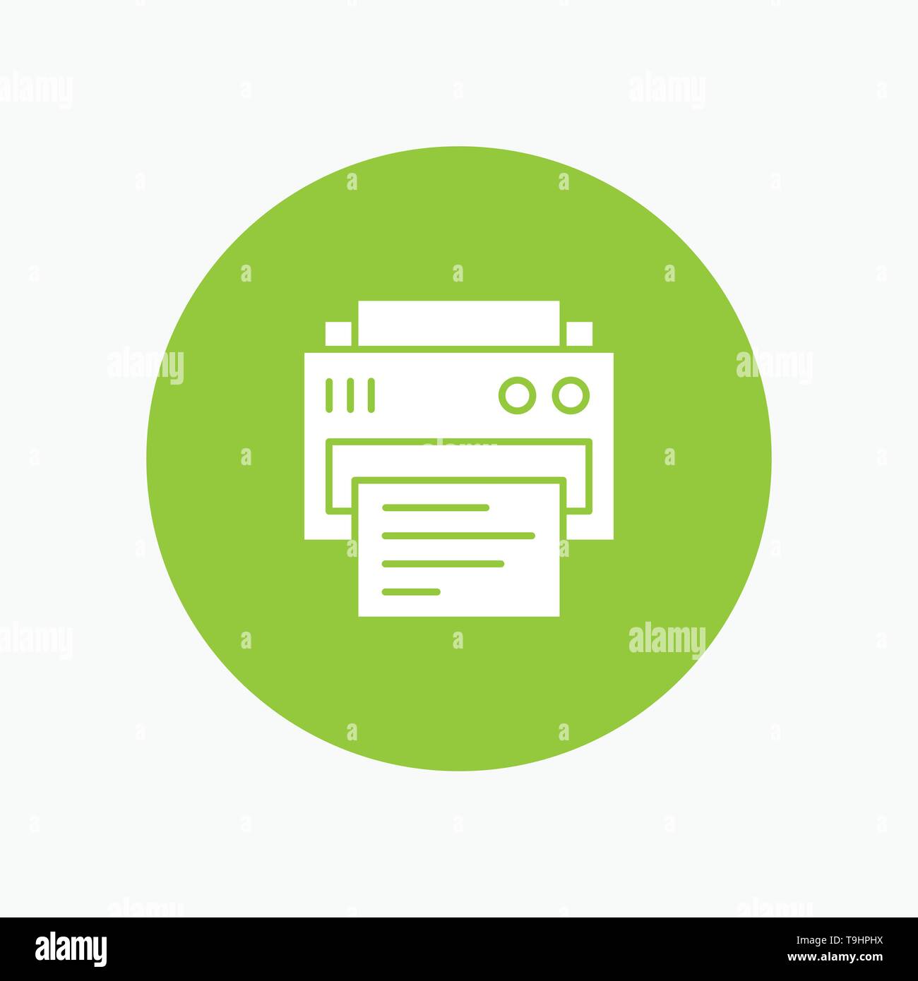 Old printer Stock Vector Images - Alamy