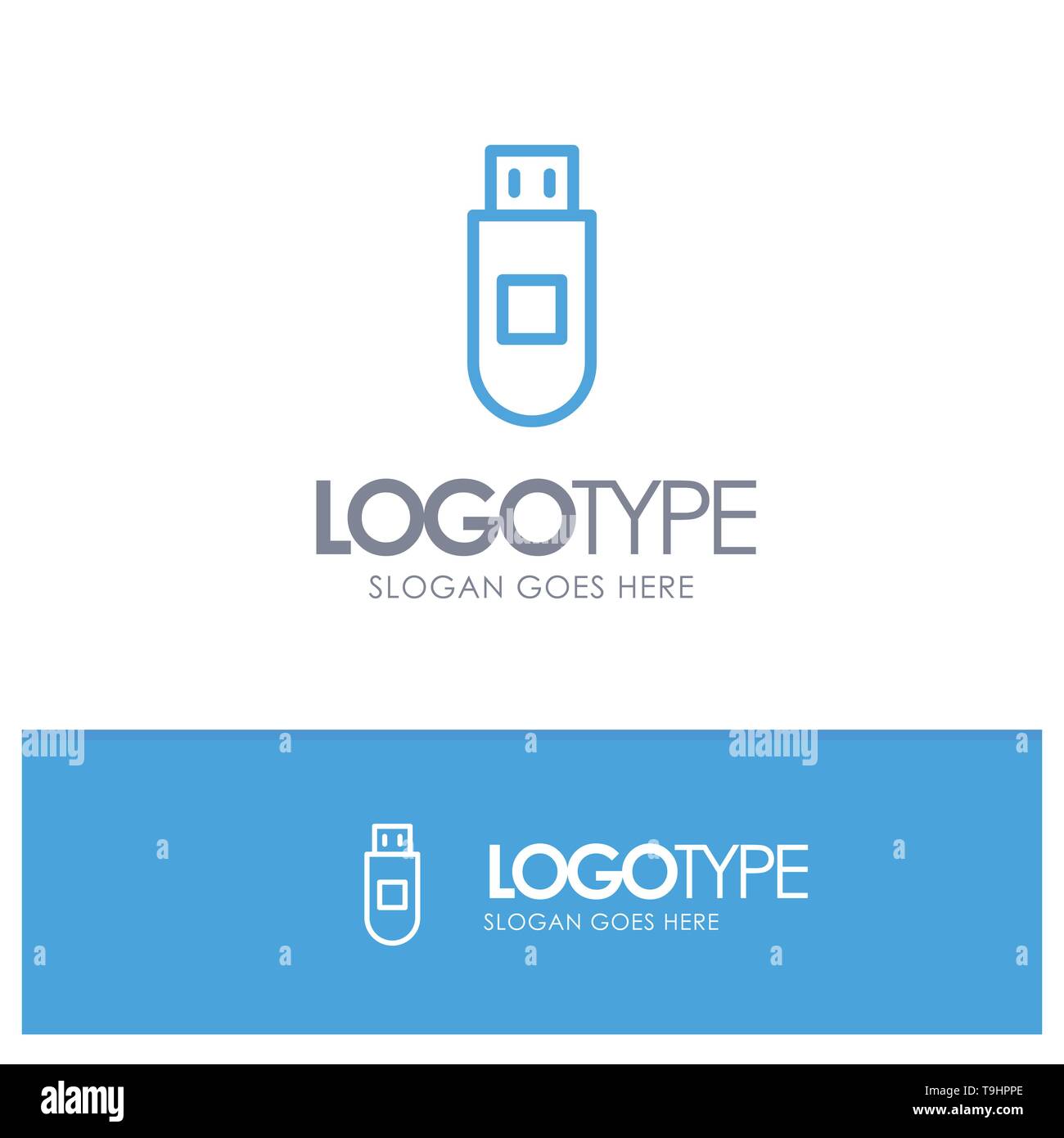 Usb port logo hi-res stock photography and images - Alamy