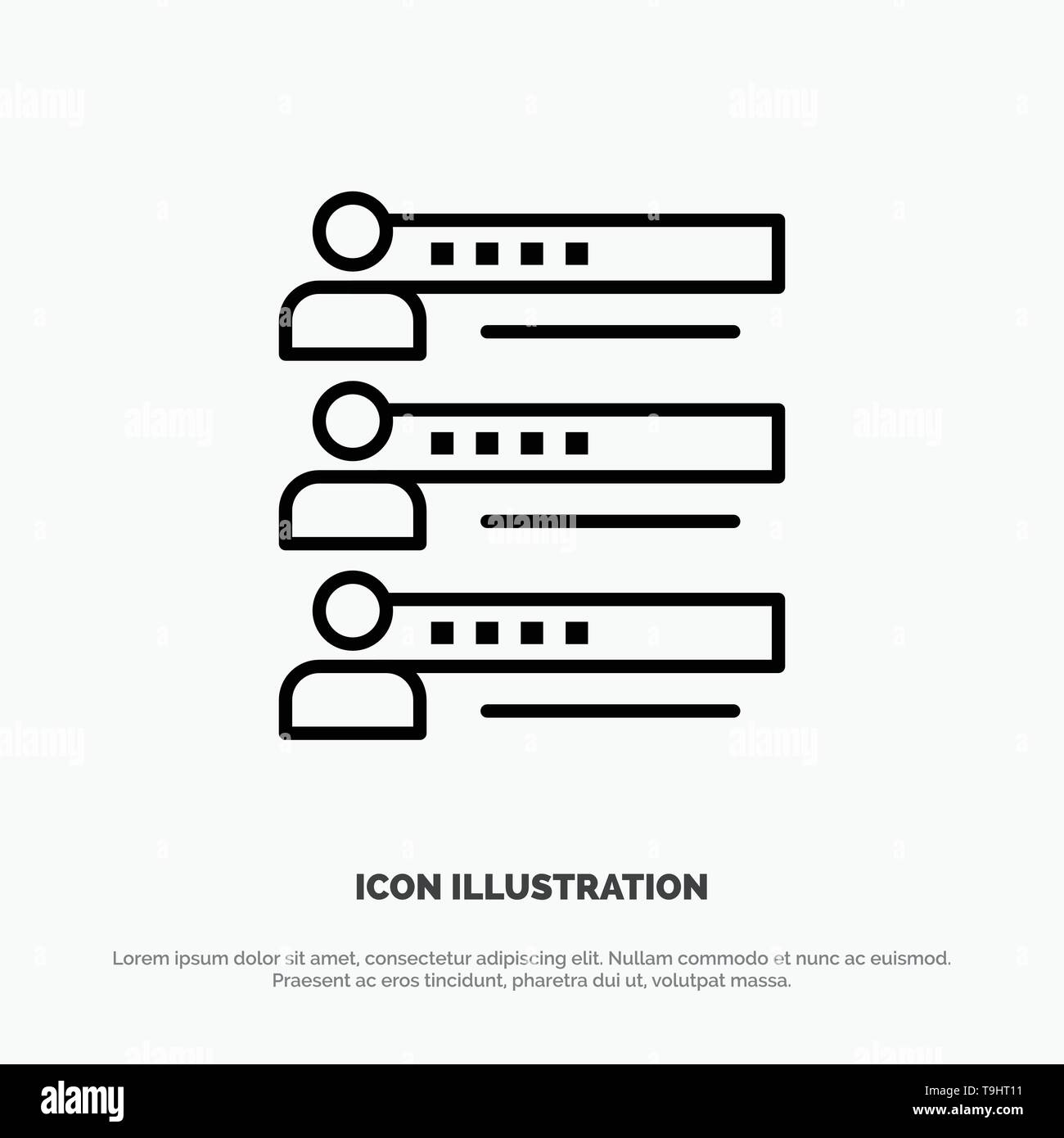 Personal statistics Stock Vector Images - Alamy