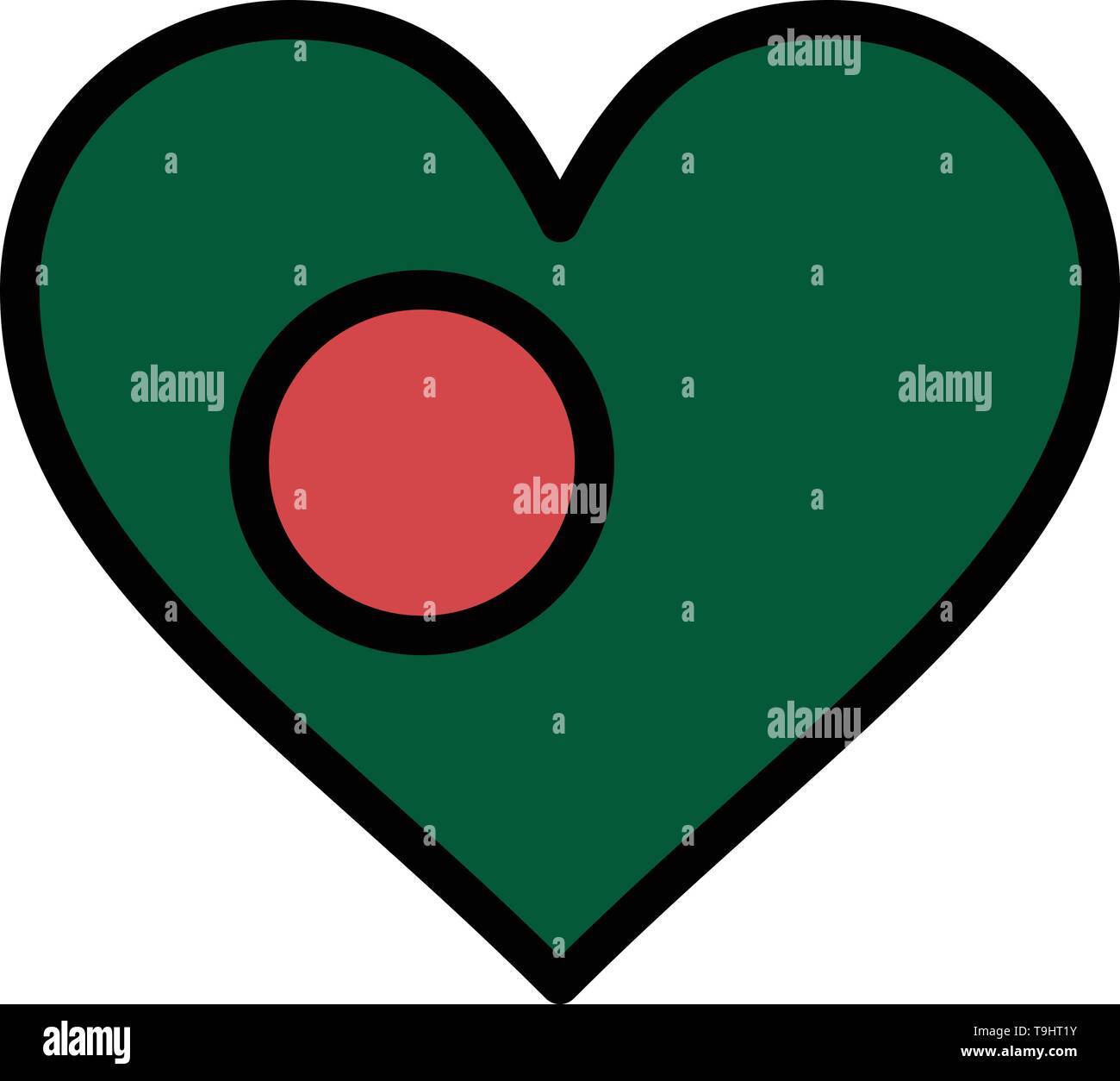 Country Heart Template