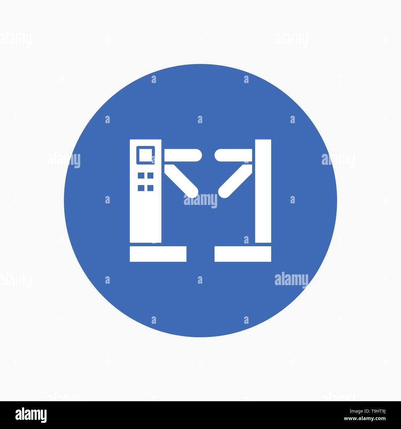 Entry Turnstiles Stock Vector Images - Alamy