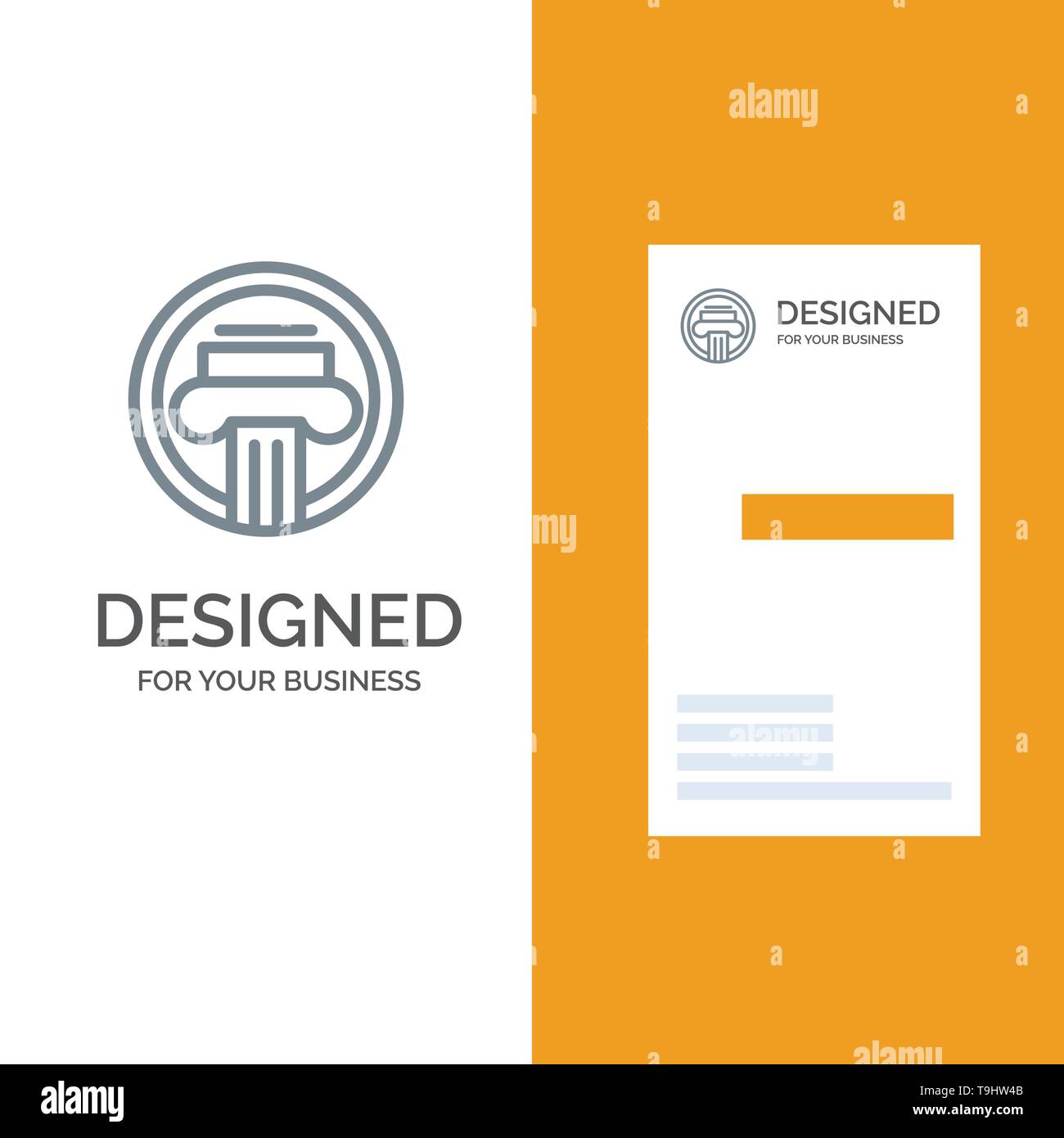 Architecture detail drawing column Stock Vector Images - Alamy