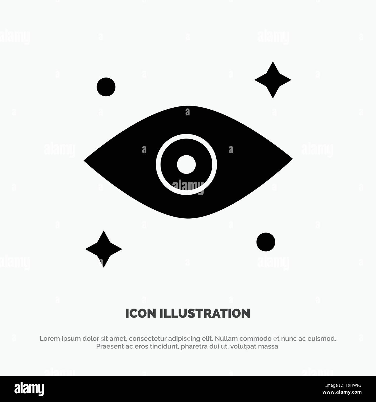 Eyes watching graphic Stock Vector Images - Alamy