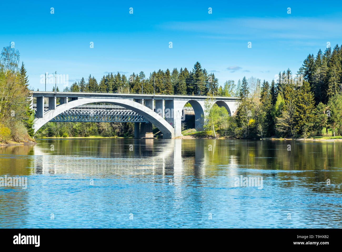 Finnish railway bridge hi-res stock photography and images - Alamy