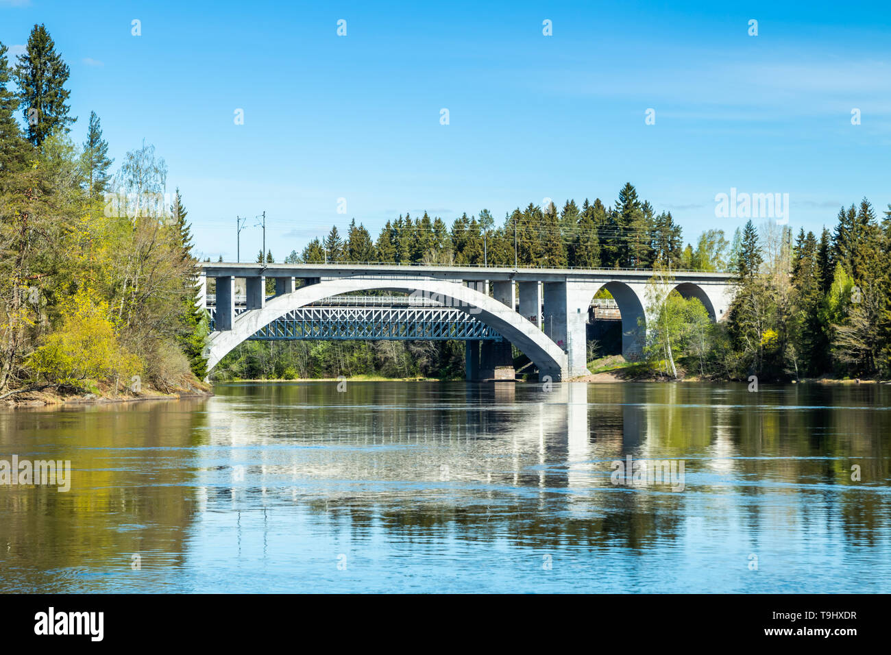 Finnish railway bridge hi-res stock photography and images - Alamy