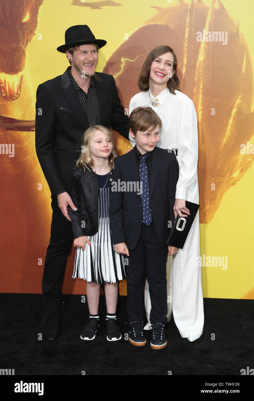 Hollywood, USA. 18th May, 2019. Renn Hawkey, Vera Farmiga, Gytta Lubov ...