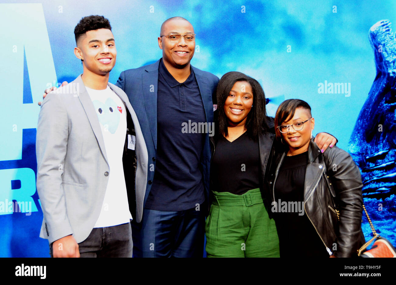 Los Angeles, USA 18th May 2019 Caron Butler and family attend Warner ...