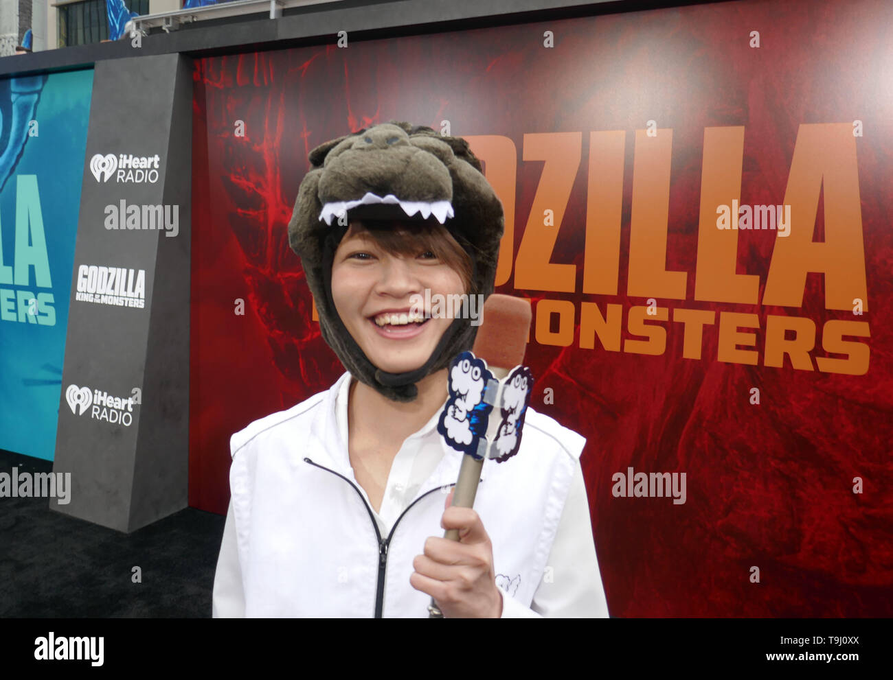 Godzilla mask hi-res stock photography and images - Alamy