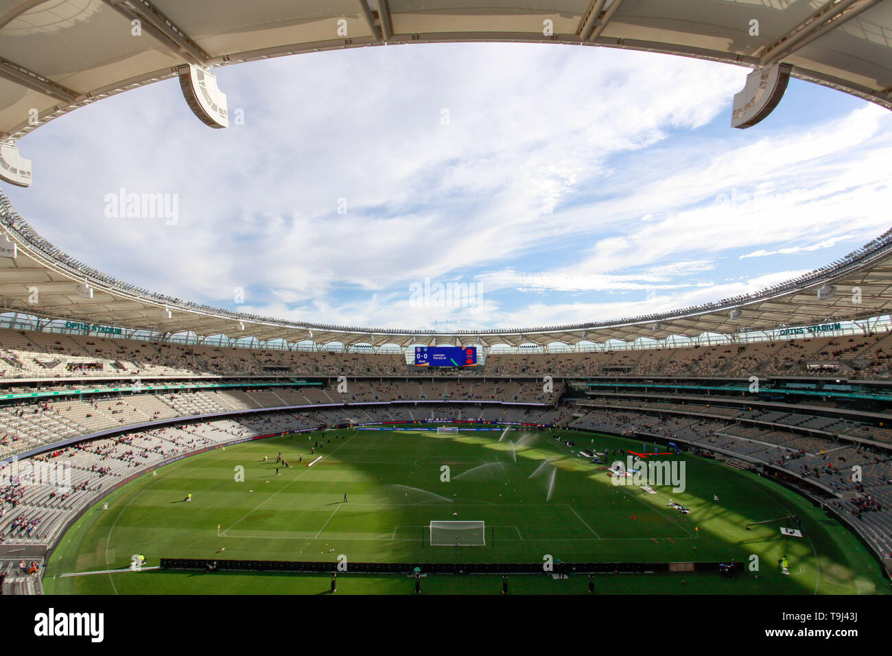 Perth Stadium, Perth, Australia. 19th May, 2019. A-League grand final ...