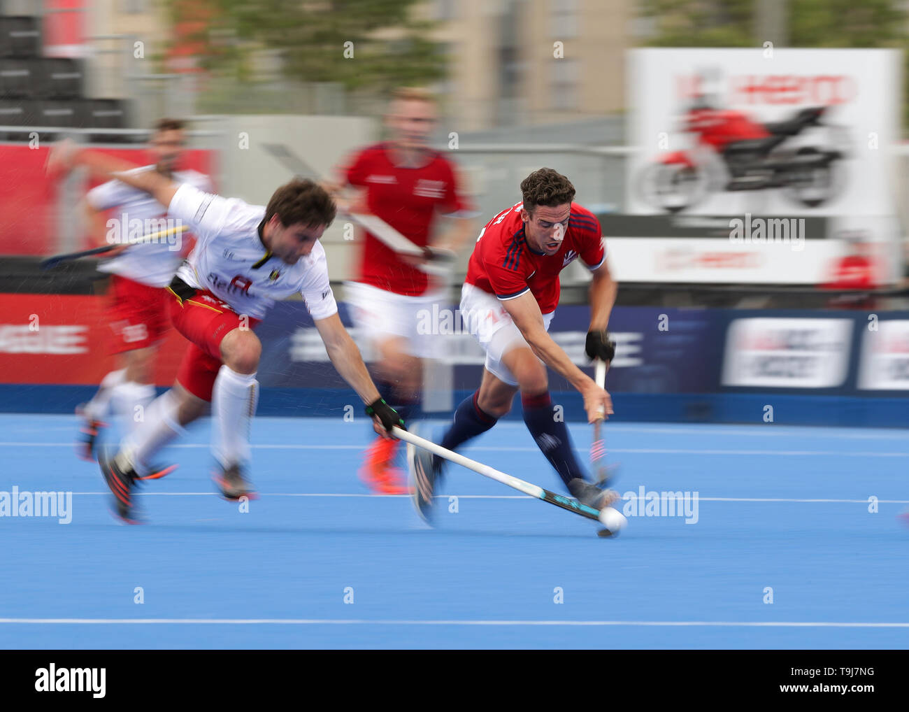 London, UK. 19th May 2019. FIH International Mens Pro Field Hockey ...