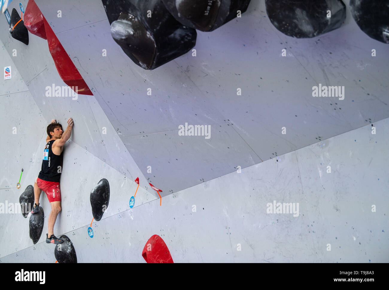 Munich, Germany. 19th May, 2019. Sports climbing: World Cup in ...
