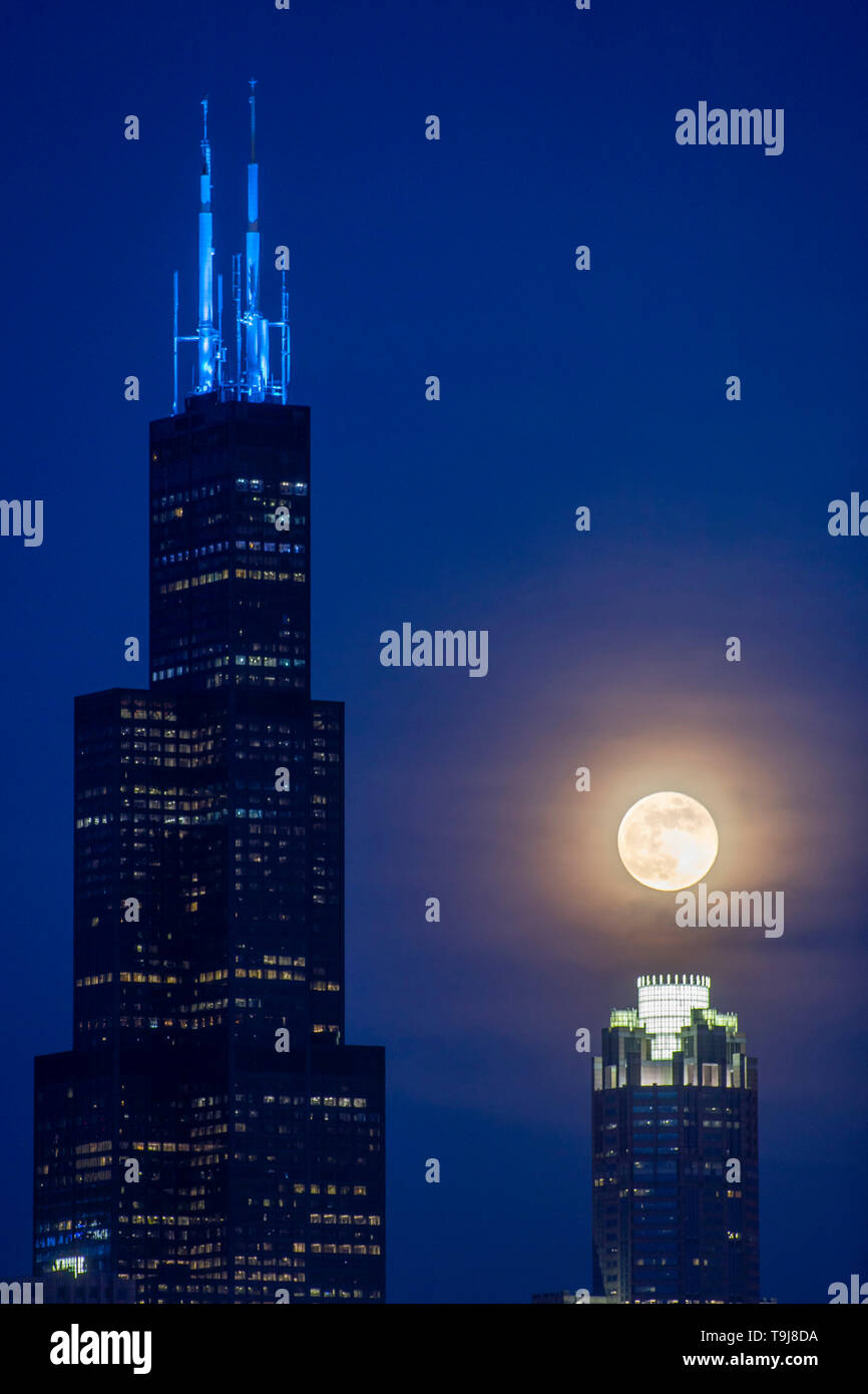 Chicago illinois usa 18th hi-res stock photography and images - Alamy
