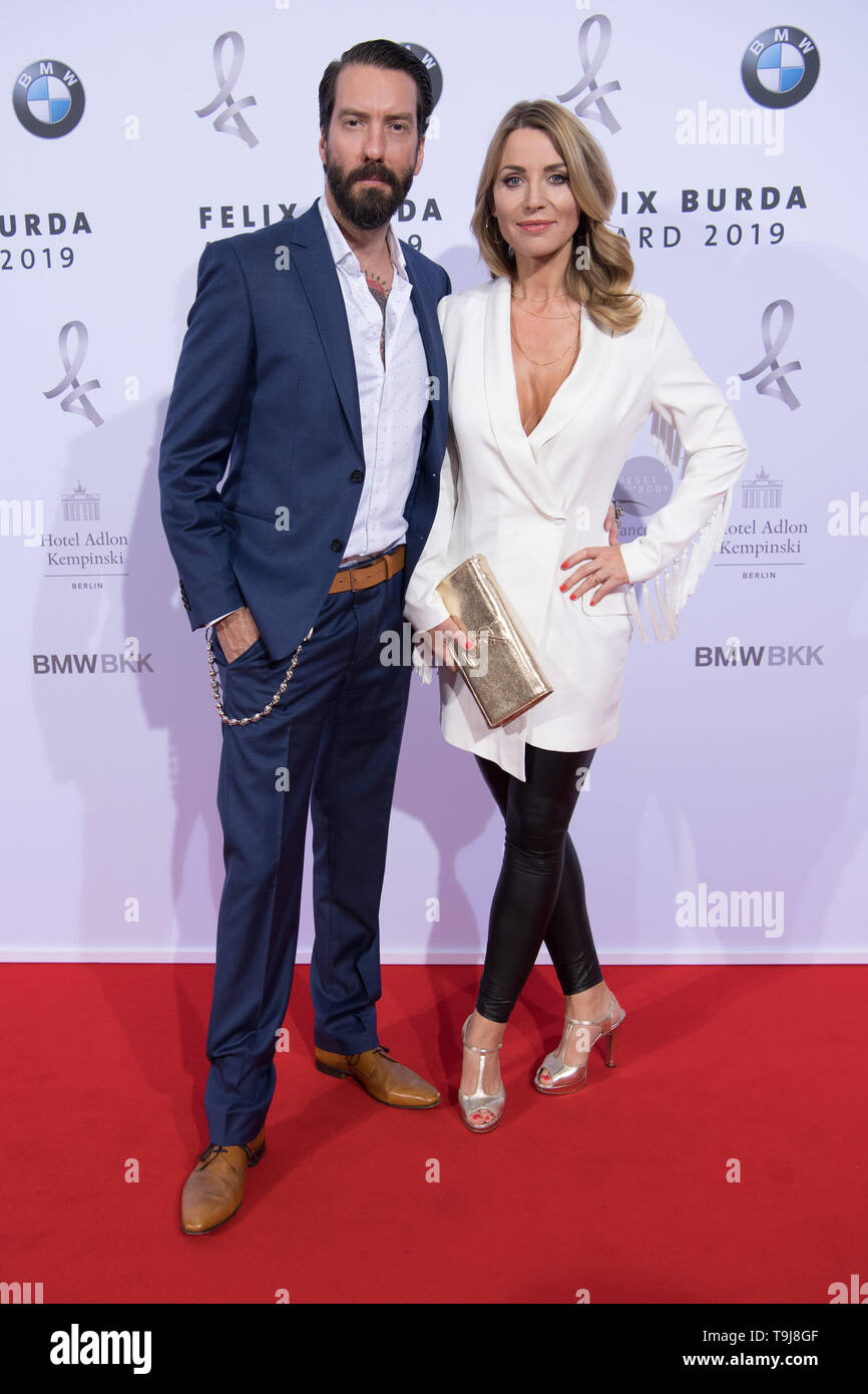 Berlin, Germany. 19th May, 2019. Musician Alec Völkel and his wife ...