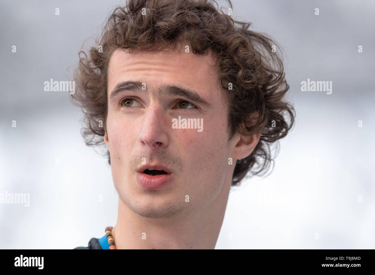 Munich, Germany. 19th May, 2019. Sports climbing: World Cup in ...