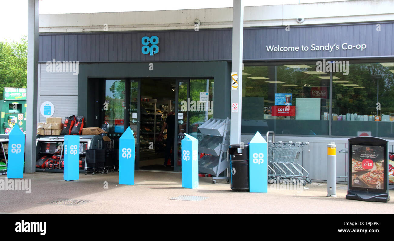 United Kingdom. 19th May, 2019. View of a Co-Op store, One of the Top ...