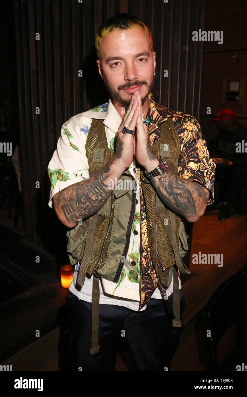 New York, NY, USA. 18th May, 2019. J Balvin attends DJ Khaled's SNL ...