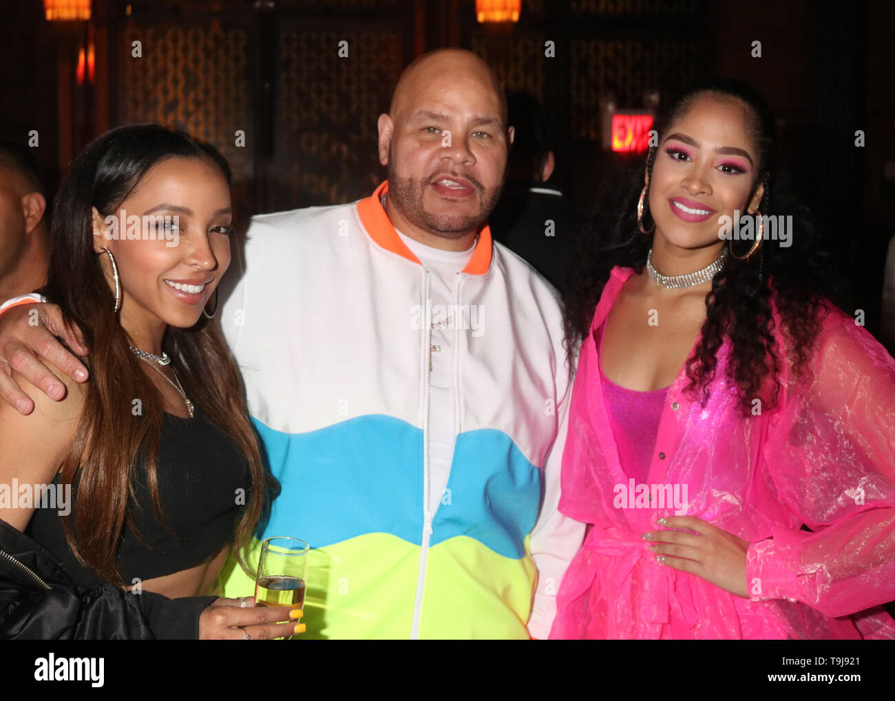 New York, NY, USA. 18th May, 2019. Tinashe, Fat Joe & Angelica Villa ...
