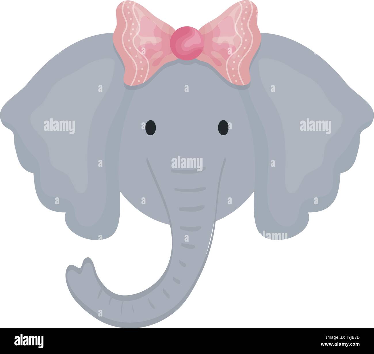 Female african elephant Cut Out Stock Images & Pictures - Alamy