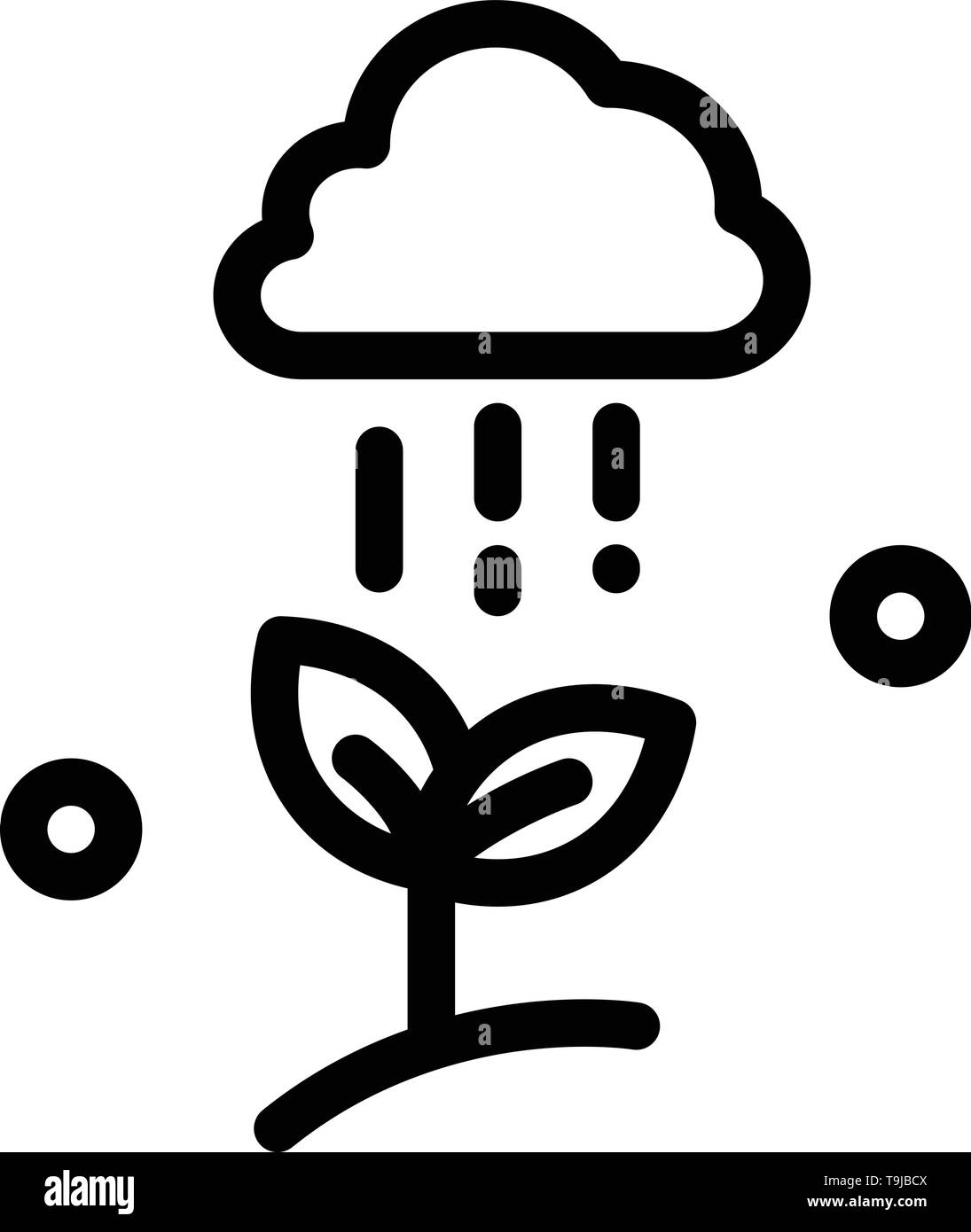 Spring Rain Clipart Black And White
