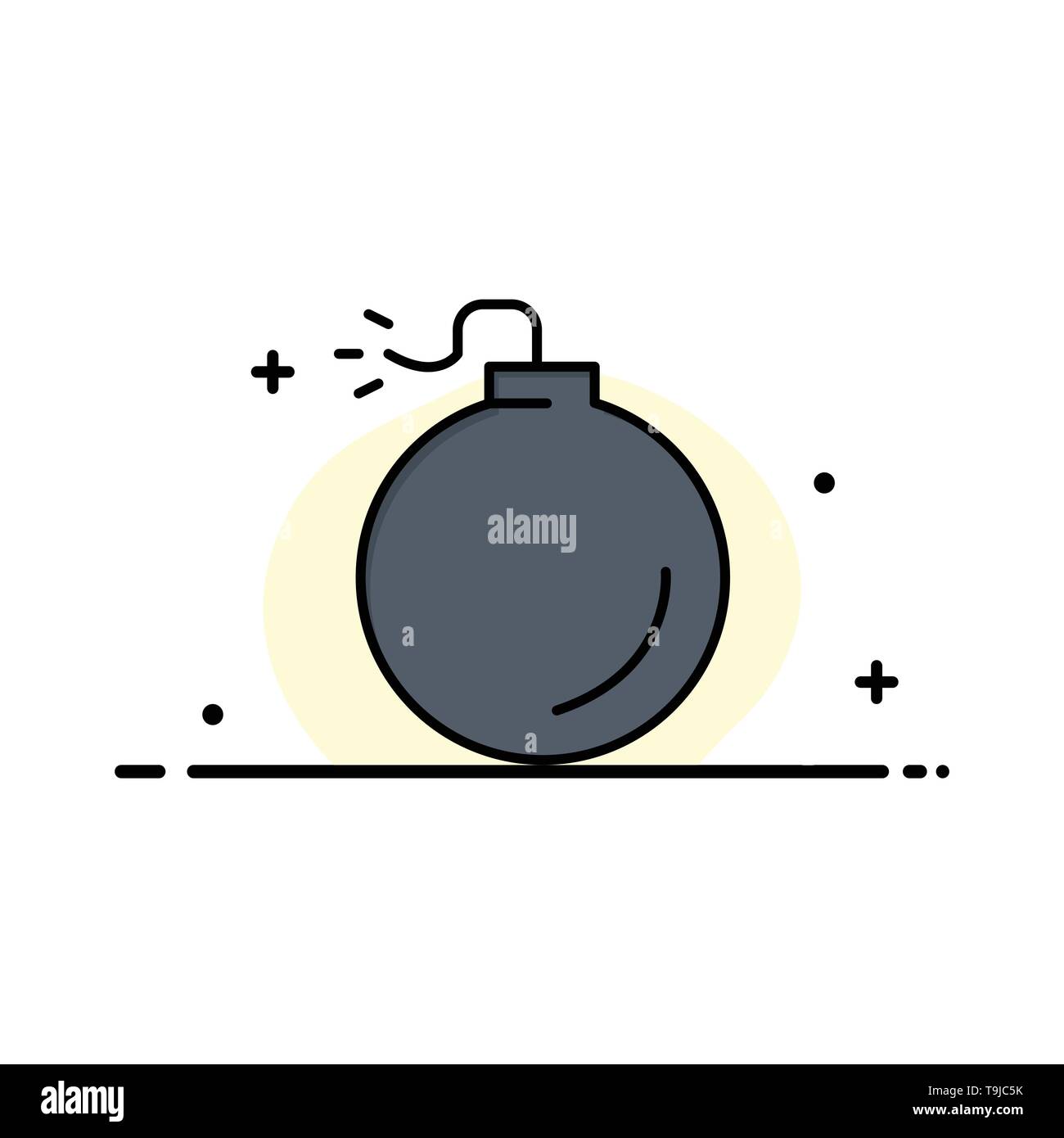 Comic spark bomb Cut Out Stock Images & Pictures - Alamy