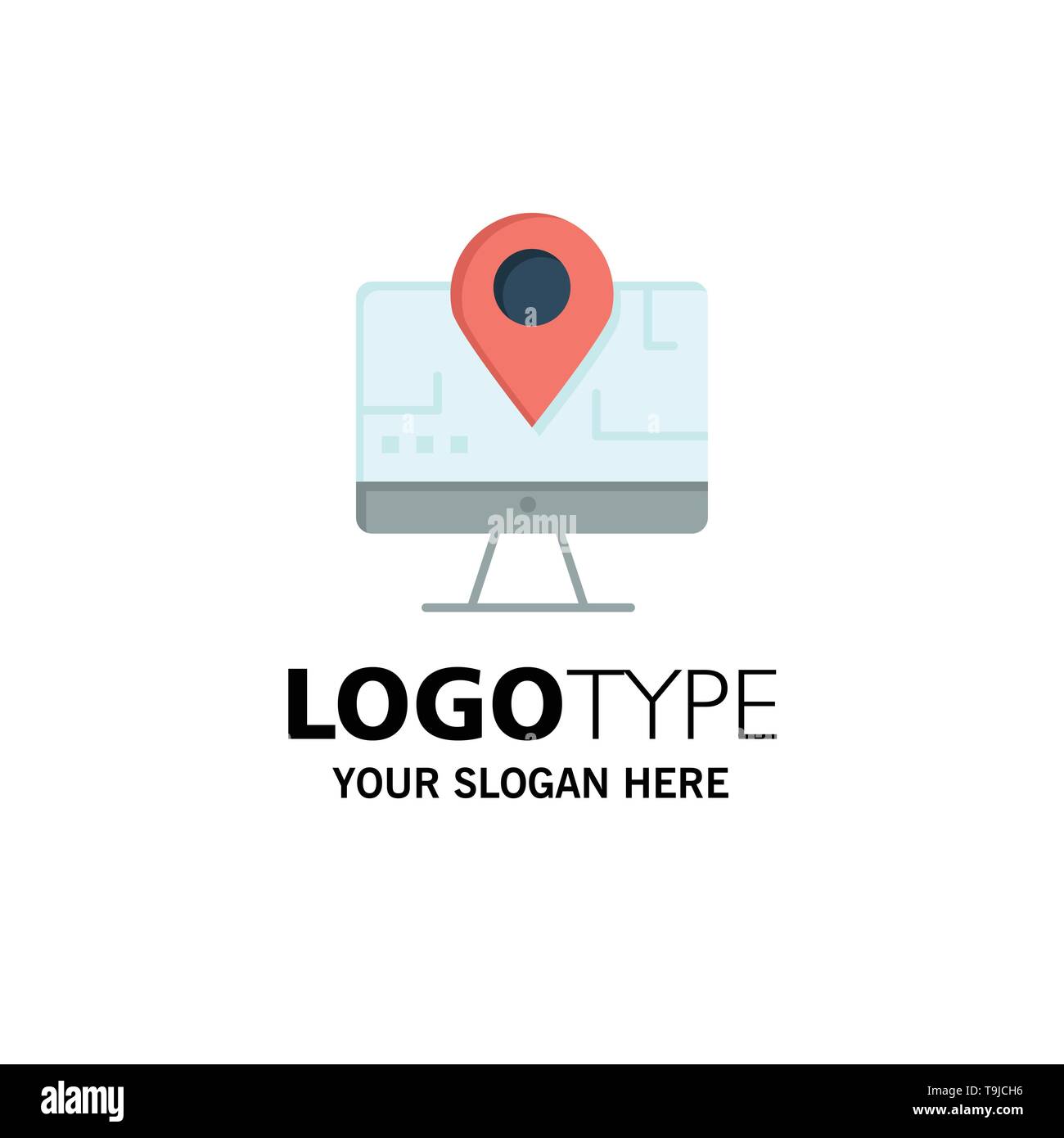 Sign logo building location Cut Out Stock Images & Pictures - Alamy