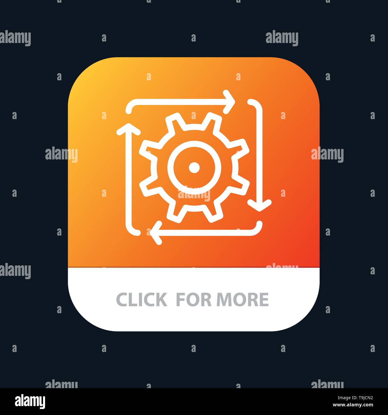 Workflow Automation Development Flow Operation Mobile App Button Android And Ios Line