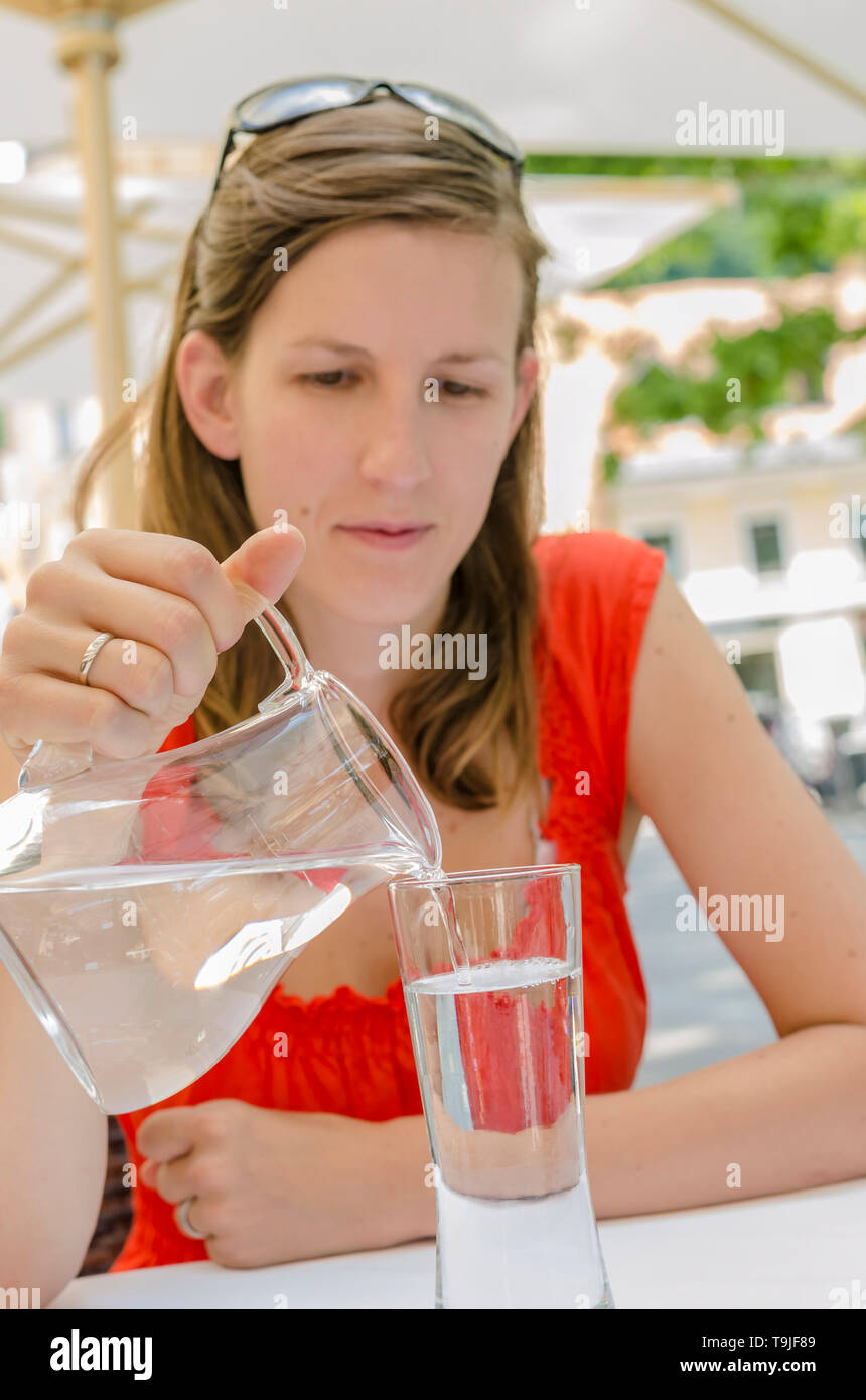 Pouring hot water into jug hi-res stock photography and images - Alamy