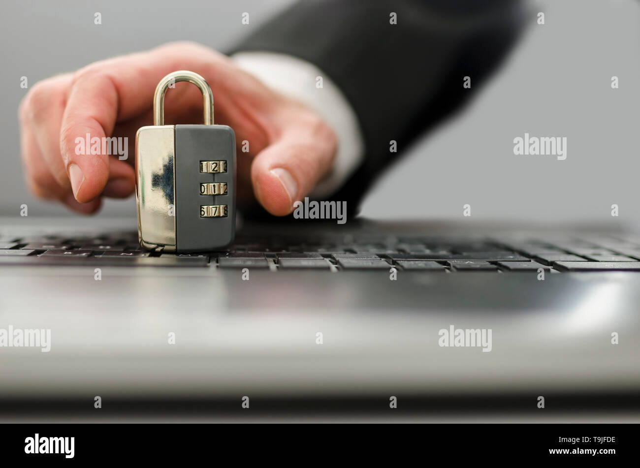 Hand coming out of computer hi-res stock photography and images - Alamy