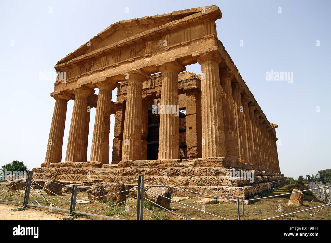 Temple of Concord - Valley of the Temples Stock Photo - Alamy