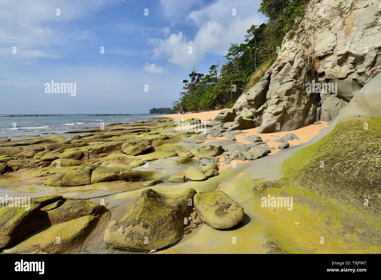 The most beautiful, exotic Sitapur beach on Andaman at Neil Island of ...