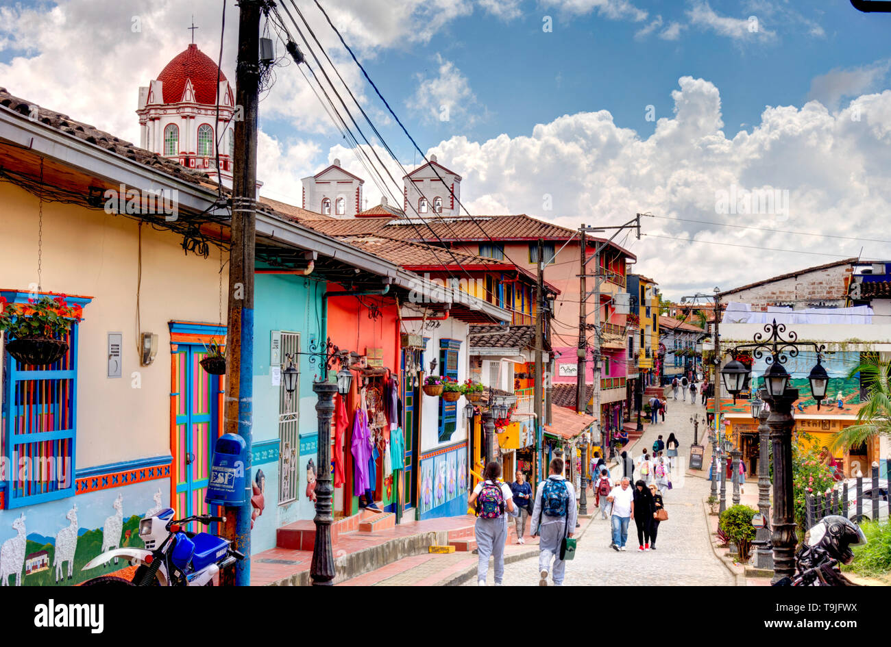 Guatape village, Colombia Stock Photo - Alamy