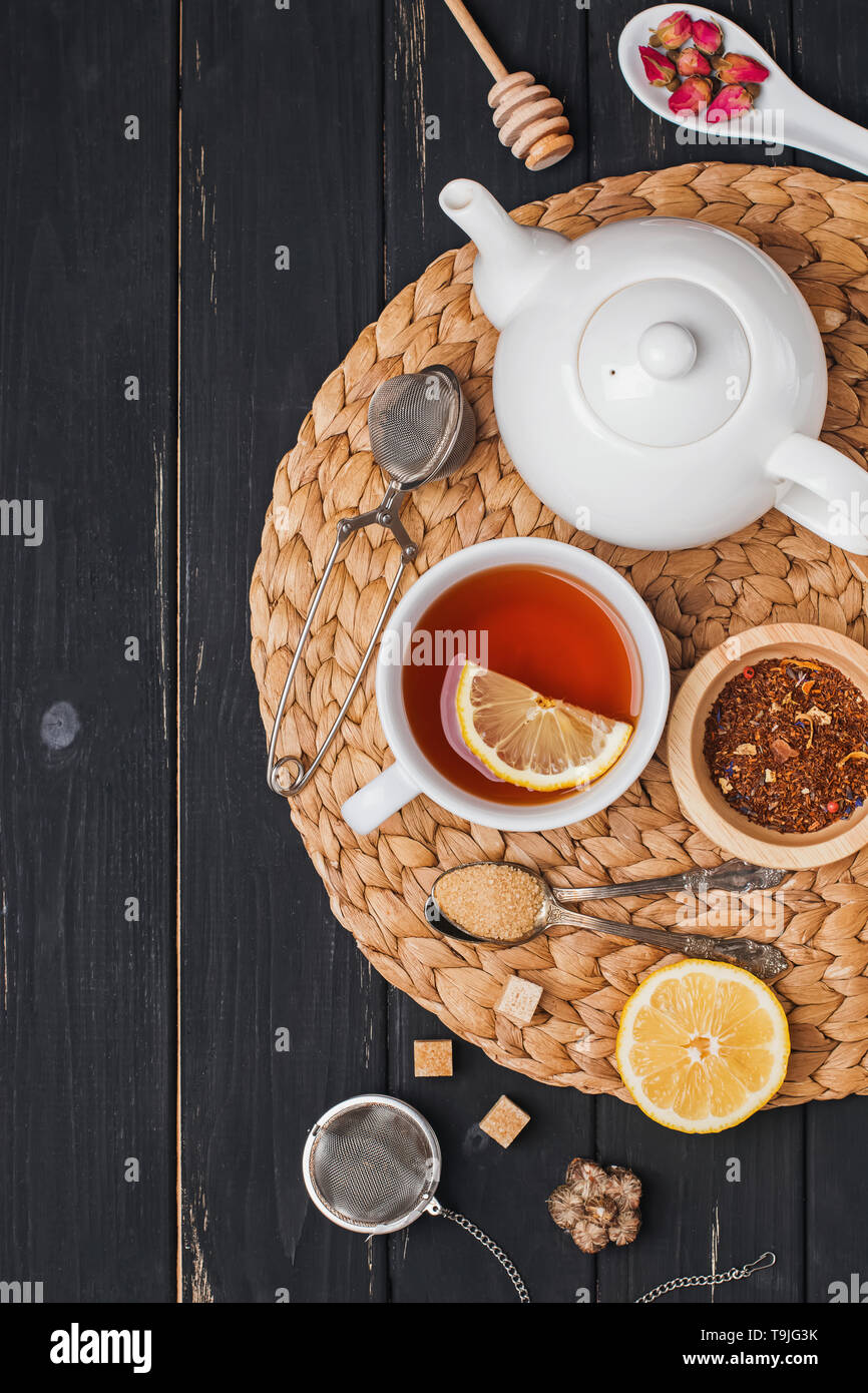 Tea preparation hi-res stock photography and images - Alamy